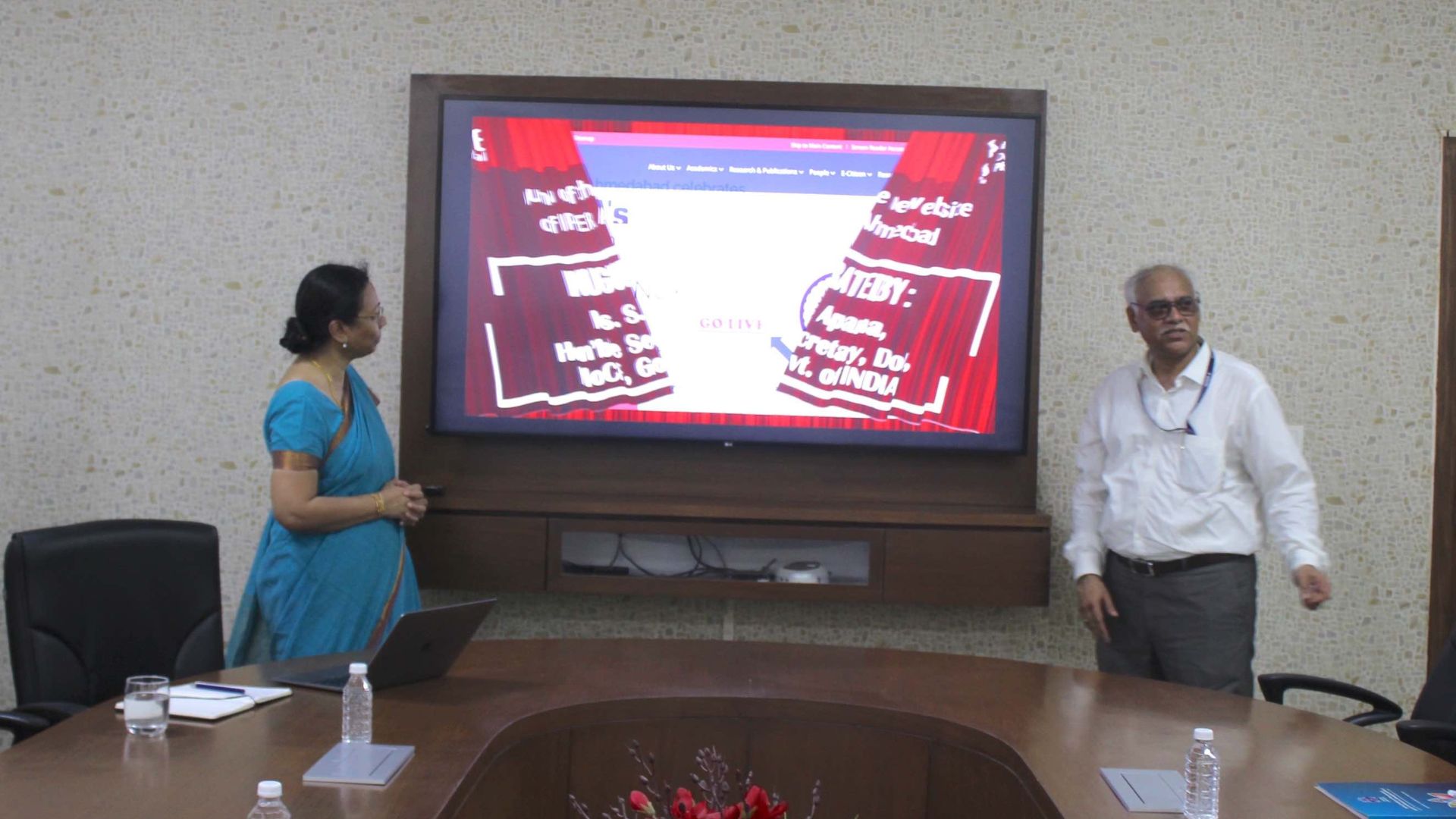 Unveiling NIPER Ahmedabad's new Website by Secretary DoP - National ...
